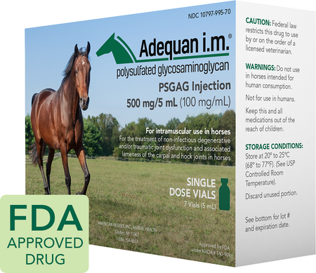 Adequan I.M., Equine, Single Dose