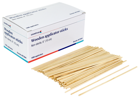Wood Applicator Sticks, 6 in