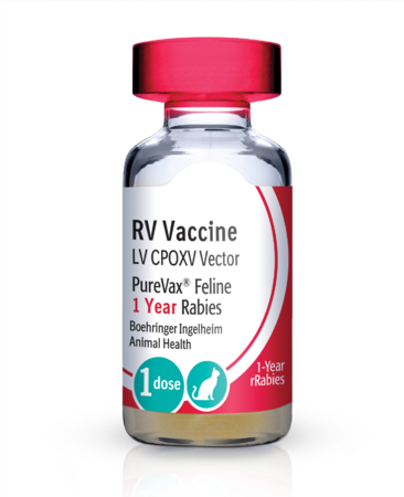 PureVax Feline Rabies, 1 Year, 0.5mL