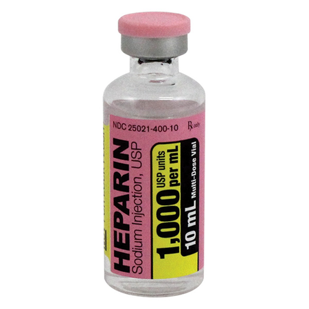 Heparin Sodium Injection, USP, 10,000 unit/10mL (1,000 UNIT/mL)