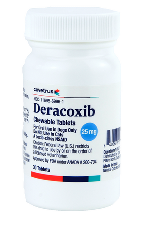 Deracoxib Chewable Tablets for Dogs, 25mg