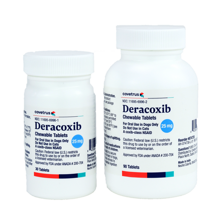 Deracoxib Chewable Tablets for Dogs, 25mg