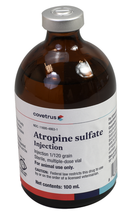 Atropine Sulfate Injection, 0.54mg/mL