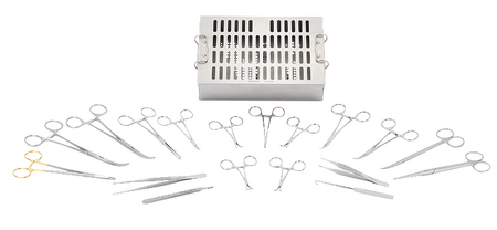 Canine Spay Kit in Cassette