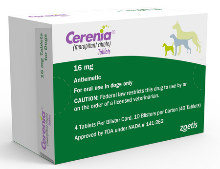 Cerenia Tablets for Dogs, 16 mg