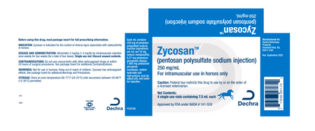 Zycosan (Pentosan Polysulfate Sodium) 250mg/mL Injection