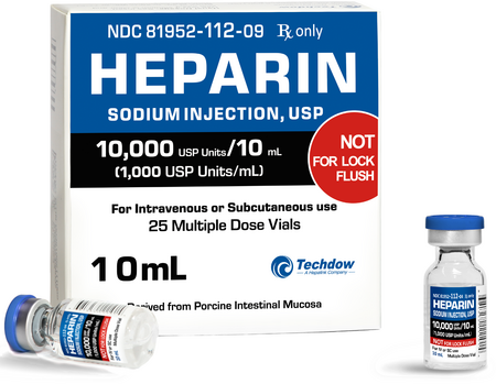 Heparin Sodium Injection, USP, 10,000 unit/10mL (1,000 unit/mL)
