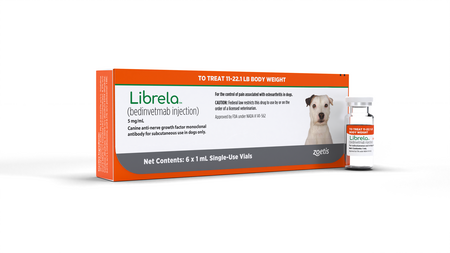 Librela (Bedinvetmab) Injectable Solution for Dogs, 5mg/mL, 11-22.1lb ...
