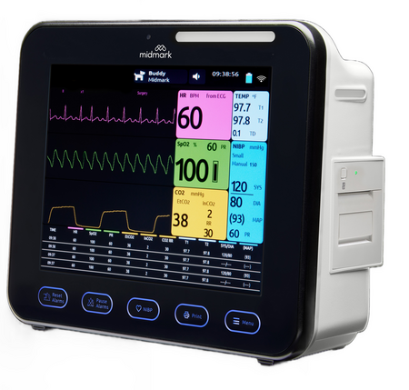 Multiparameter Monitor with Invasive BP, Printer, 12 Inch, HDMI