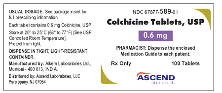 Colchicine Tablets, USP, 0.6mg