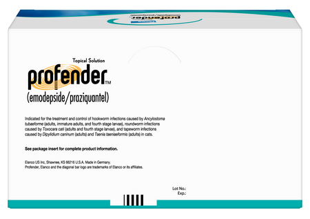 Profender (Emodepside/ Praziquantel) Topical Solution for Cats, 0.35 mL ...