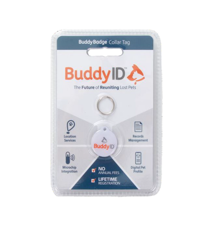 Buddy ID Complete Protection System with ISO Microchip, Buddy Badge ...