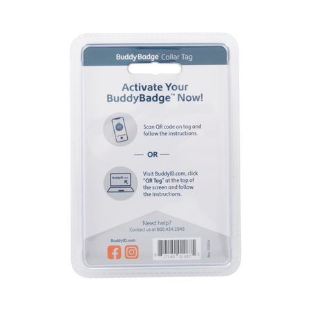 Buddy ID Complete Protection System with ISO Microchip, Buddy Badge ...